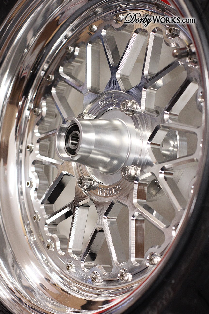 HONDA RUCKUS 13x4 / 13x8 MESH LOVE wheel set / tires mounted BILLET RIMS