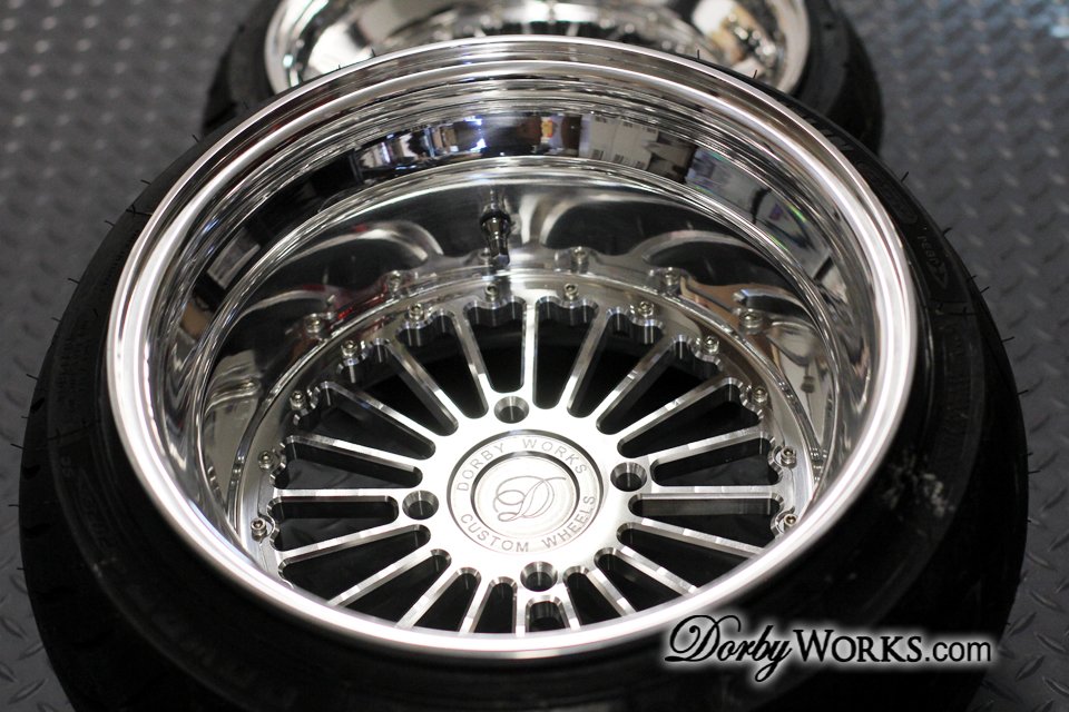 Honda Ruckus FORMULA 12 " front / 13 " rear Custom billet forged wheels