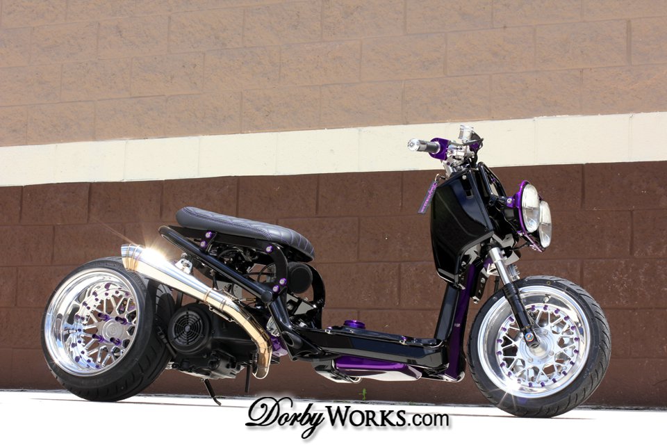 HONDA RUCKUS GY6 ENGINE MOUNT KIT FATTY WHEEL STRETCH 10"