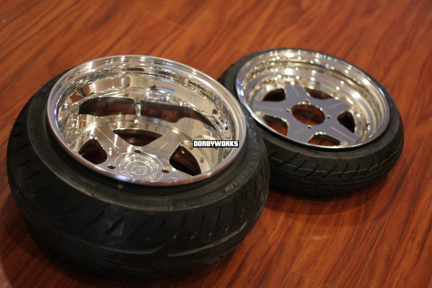 SUPERSTAR 13" FRONT / 13" REAR billet forged honda ruckus wheels rims ...