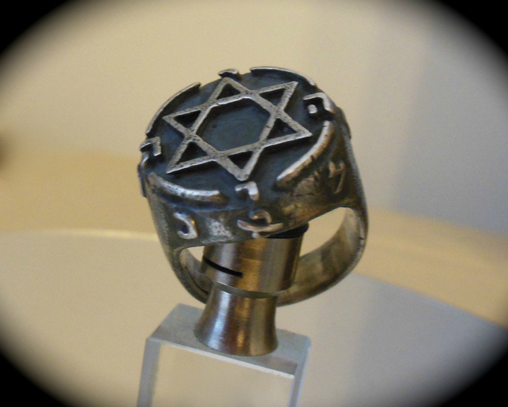King Solomon Signet Ring Mystic Masonic, Secret Seal, Kabbalah Sterling ...