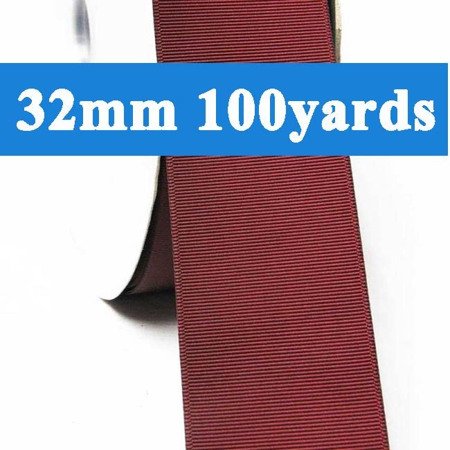 Sherry Color #789 Grosgrain Ribbon Wholesale 32mm 1-1/4" 100 Yards per ...