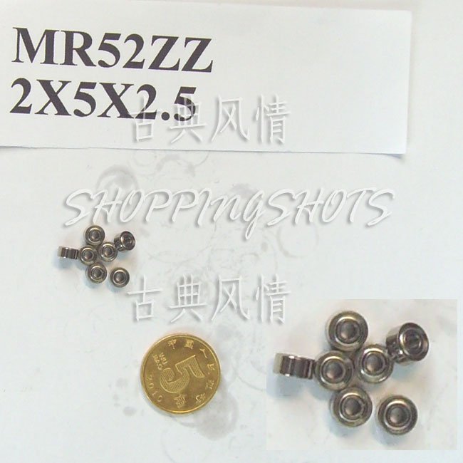 1pc MR52 MR52Z Miniature Bearings ball Mini bearing 2X5X2.5 2*5*2.5 ...