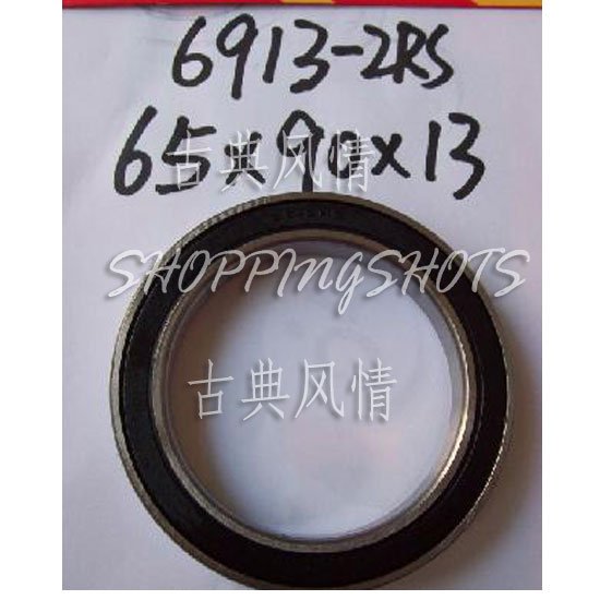 1 pcs thin 6913-2RS RS bearings Ball Bearing 6913RS 65X90X13 65*90*13 ...