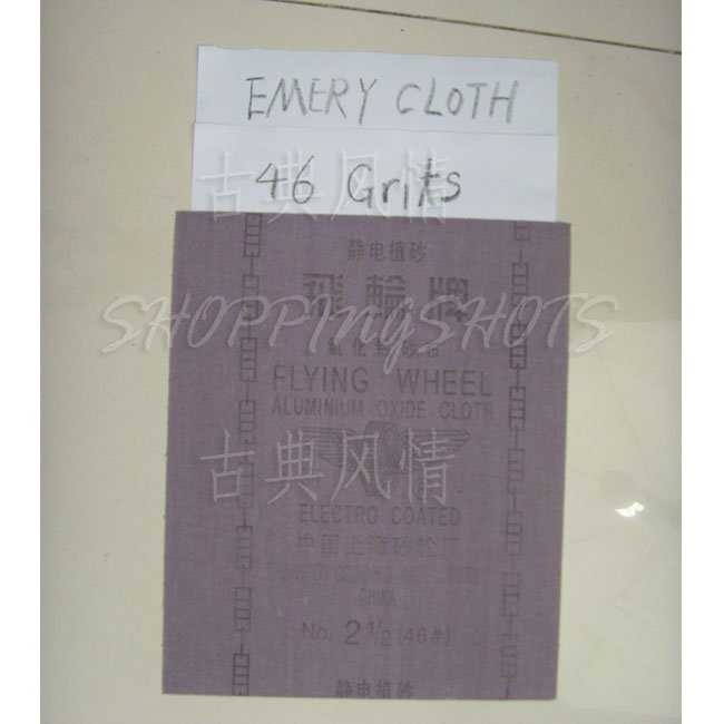 free shipping 5 Sheets emery Crocus emery Aluminium oxide cloth 9"X11 ...