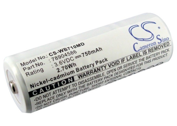 750mAh Battery For Welch-Allyn 71054, 74710, 97210