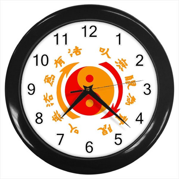 Jeet Kune Do Martial Art Bruce Lee Logo 10 Inch Wall Clock Home Decoration