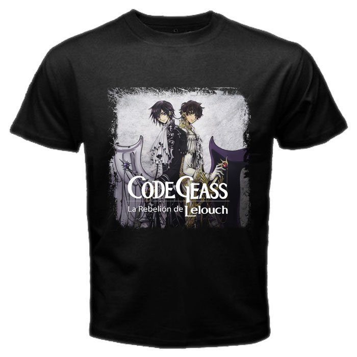 Code Geass Japanese animated series anime manga Men T-Shirt S to XXXL