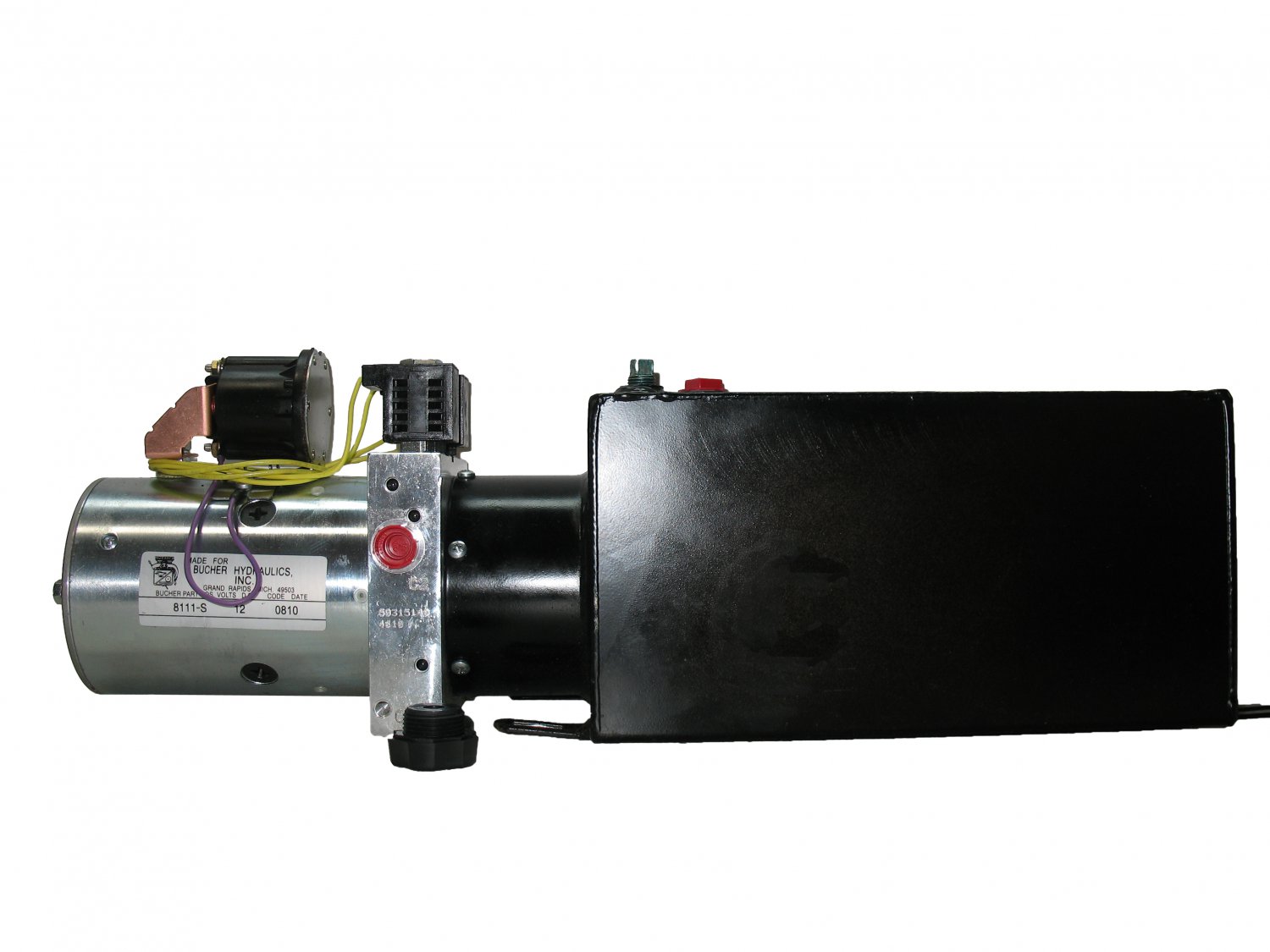 BPP0043 PUSH BUTTON PUMP & MOTOR WITH 2.5 GALLON METAL RESERVOIR