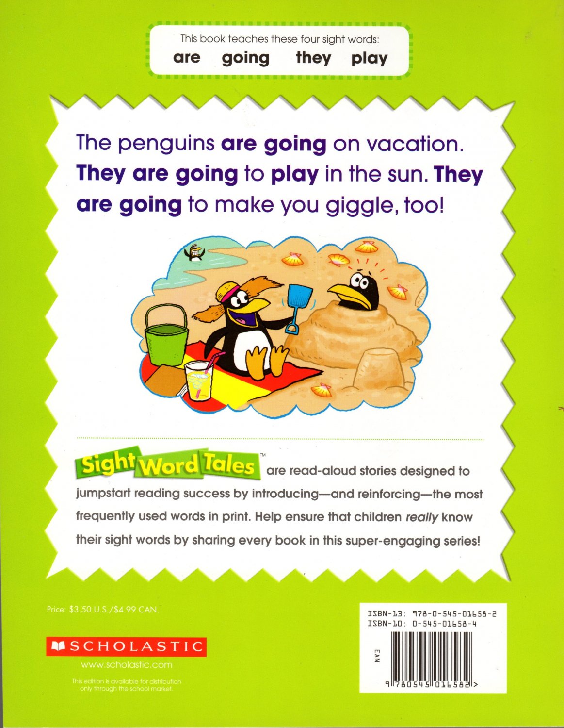 Sight Word Tales - The Penguins Are Going On Vacation