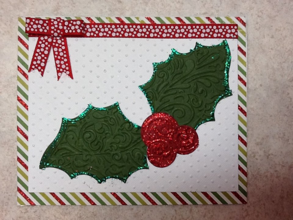 Holly Card
