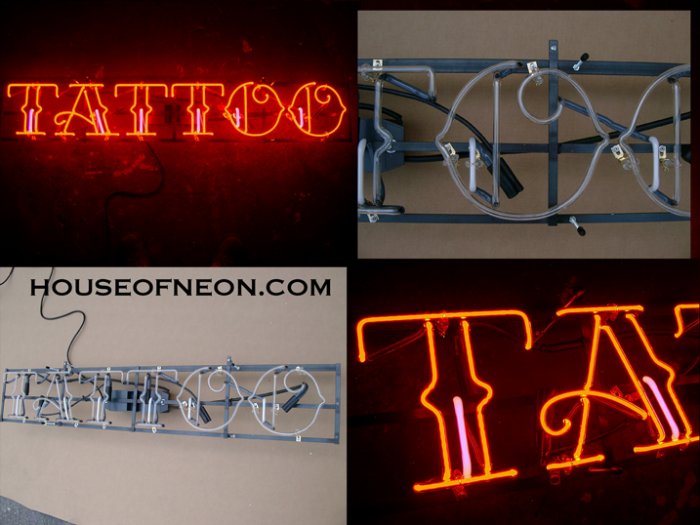 CUSTOM TATTOO NEON SIGN INK -NEON SIGNS- Family Trade Since 1935