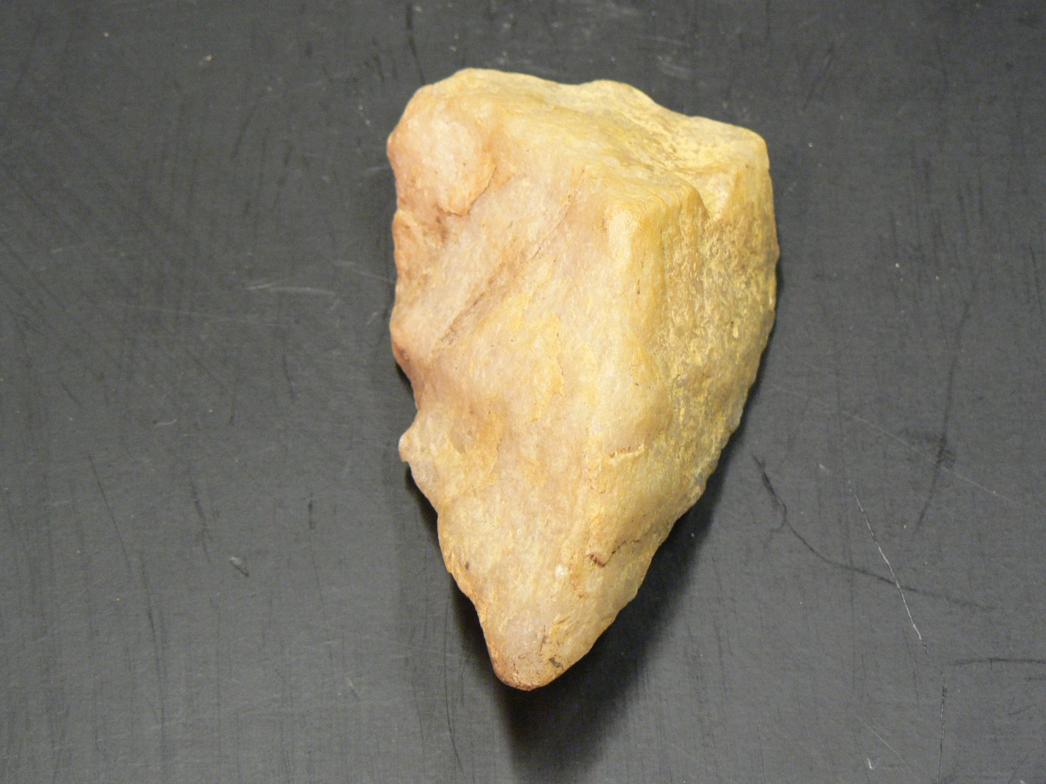 Quartz Lenape Indian Hand Axe Tool Artifact. Excavated in Southern NJ ...