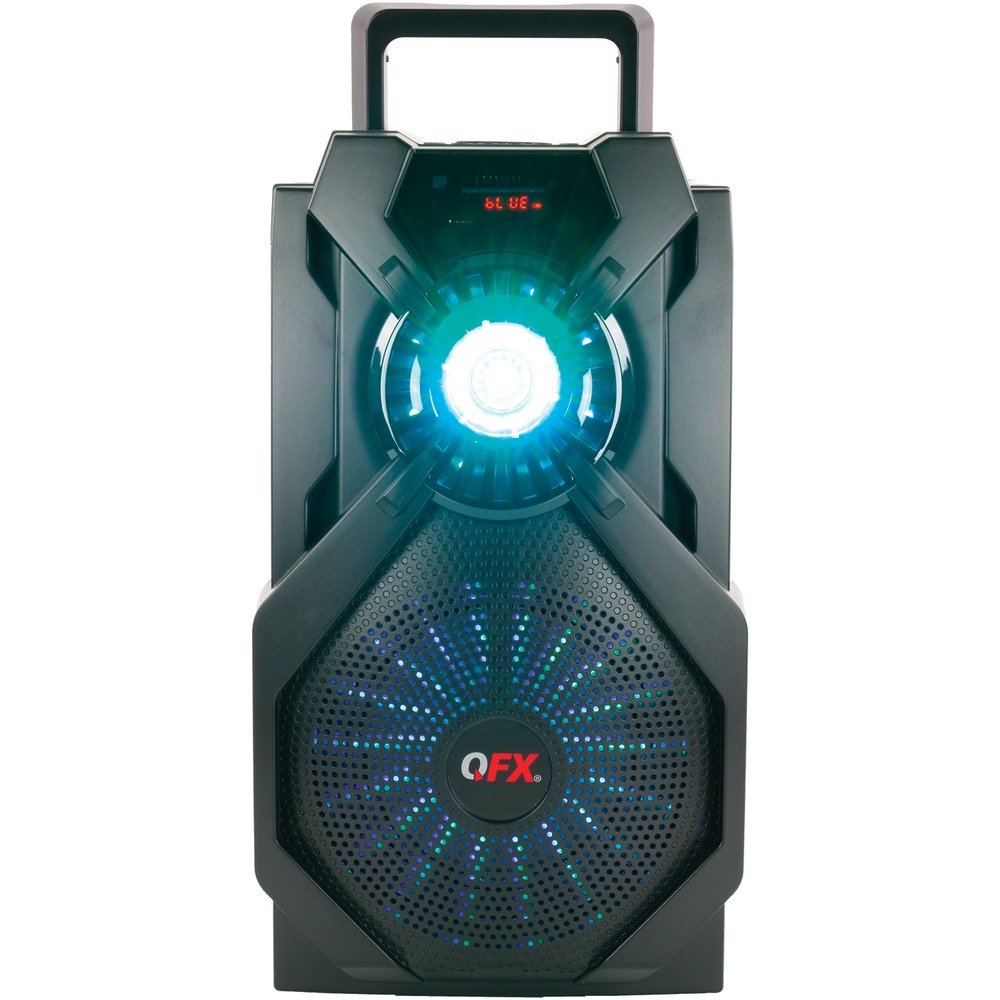 QFX PBX-6 6" Portable Rechargeable Bluetooth Party Speaker w/ App