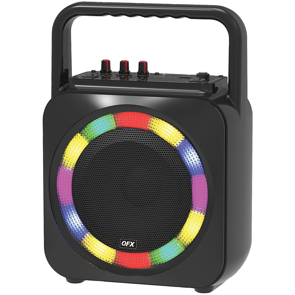 QFX BT-2002 6.5-Inch Portable Party Speaker