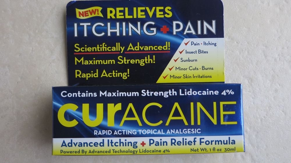Curacaine Rapid Acting Topical Analgesic Relieves Advanced Itching ...