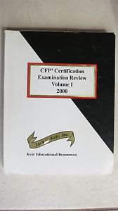 CFP Certification Examination Review Volume I - 2000 Keir Educational ...