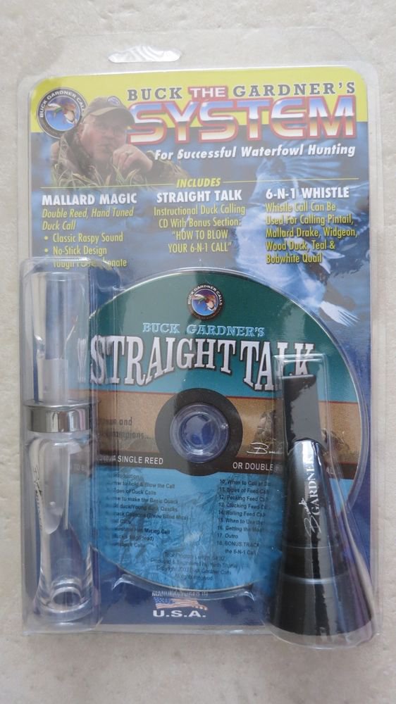 Buck The Gardner's System for waterfowl Hunting Mallard Magic Straight ...