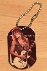 Randy Rhoads Concert Photo Dog Tag with 3" or 30" Chain