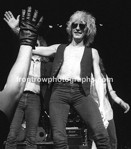 Foghat Drummer Roger Earl 8"x10" BW Concert Photo