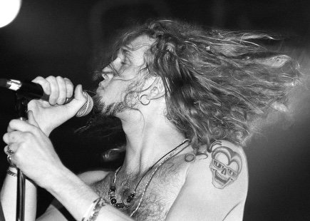 Layne Staley - Alice In Chains 8”x10” BW Concert Photo (Brand New)