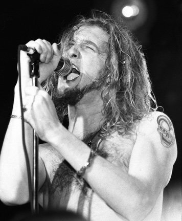 Layne Staley - Alice In Chains 8”x10” BW Concert Photo (Brand New)