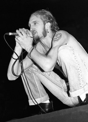 Layne Staley - Alice In Chains 8”x10” BW Concert Photo (Brand New)