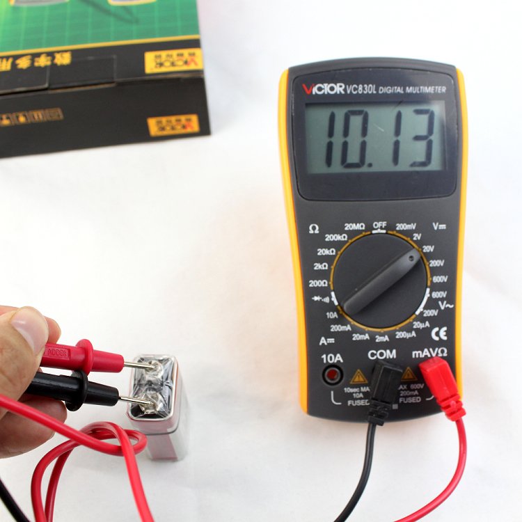 Victor VC830L Digital Multimeter AC DC Ohm Volt Meter