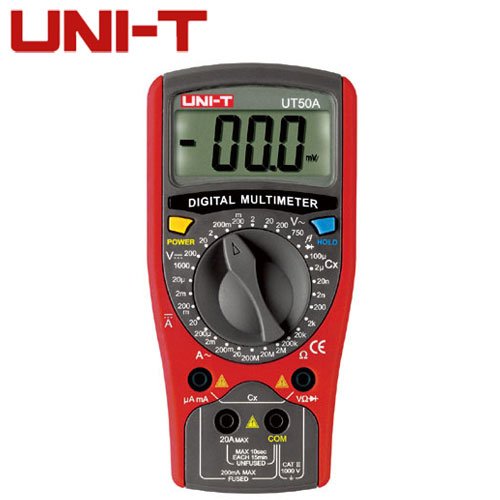 UNIT-T UT50A LCD Standard Precision Digital Multimeters DC AC Voltmeter ...