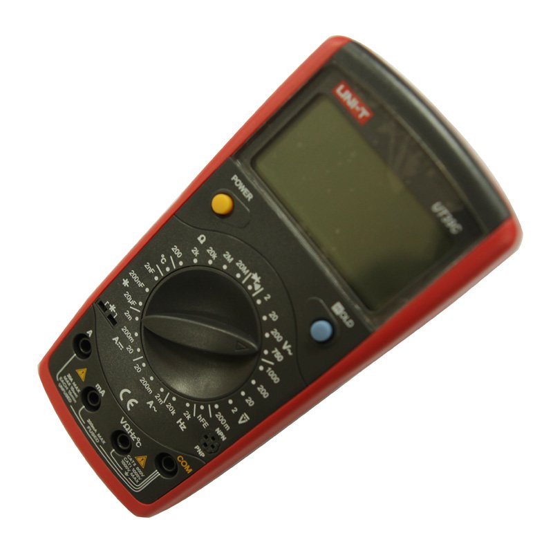 UNI-T UT39C Digital Multimeter AC DC Volt Amp Ohm Capacitance Temp Hz ...