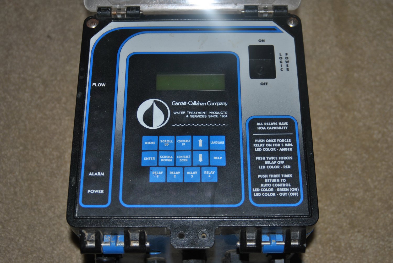 Garrett Callahan GCT210BCFL2L3S2 Pulsatrol Pulsafeeder Controller jun17