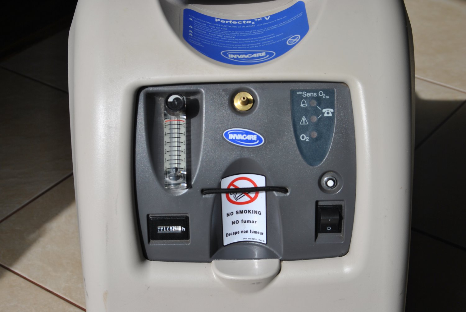 Invacare Perfecto 2 TM V Oxygen Concentrator IRC5PO2V 33176 hrs mar18 #16B