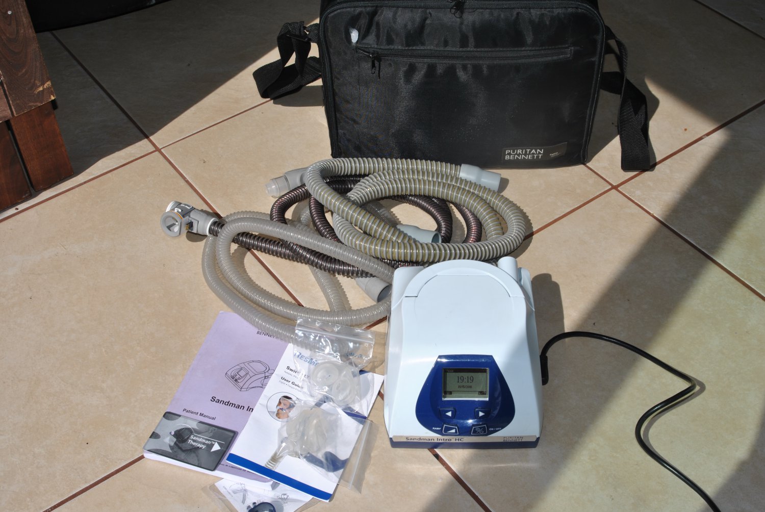 Puritan Bennett Sandman Intro HC US M-114820-US CPAP 1092 hrs mar18 #126