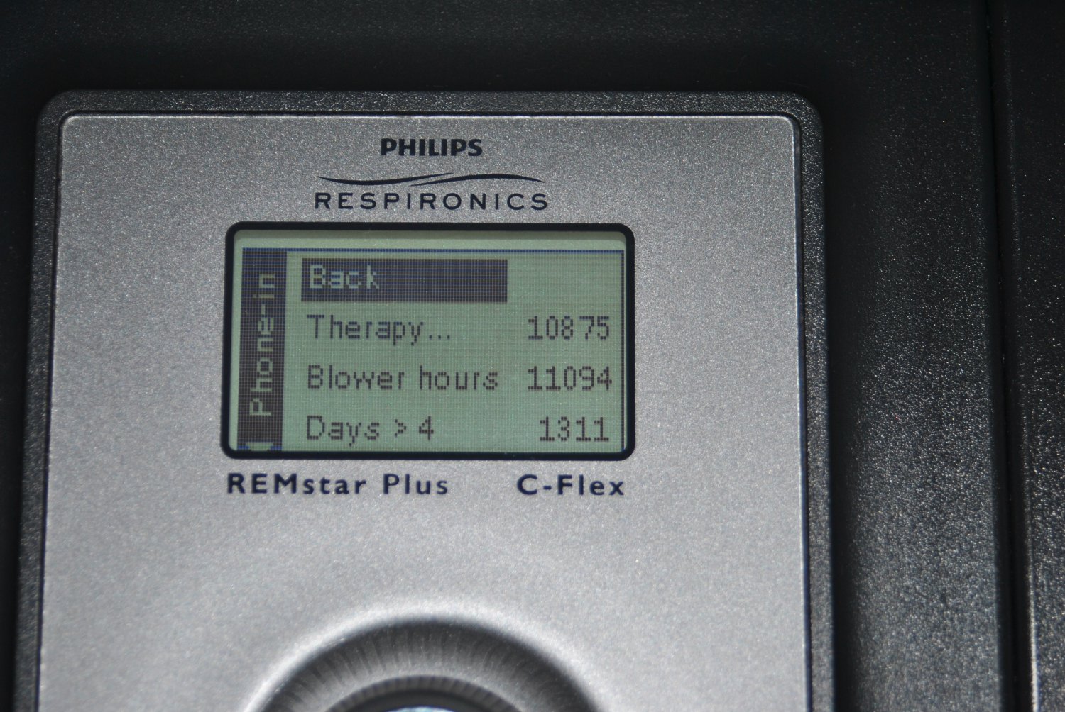 Respironics REMstar Plus DOM 260P CPAP 10875 T hrs 11094 B hrs w ...