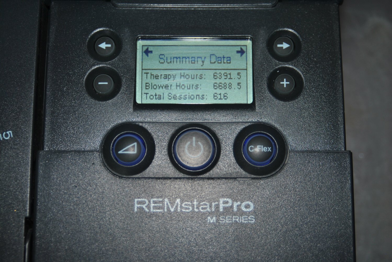 Respironics 400M REMstar Pro M Series 1051158 CPAP 6391 T hrs 6688 B ...