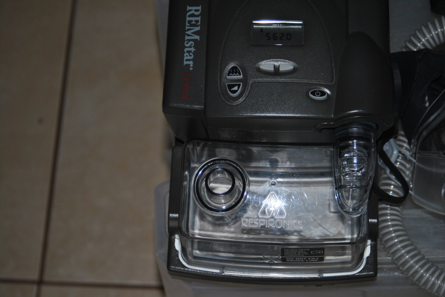 Respironics REMstar REMplus w/C-Flex Dom 1009586 CPAP 562 hrs nov18 #95