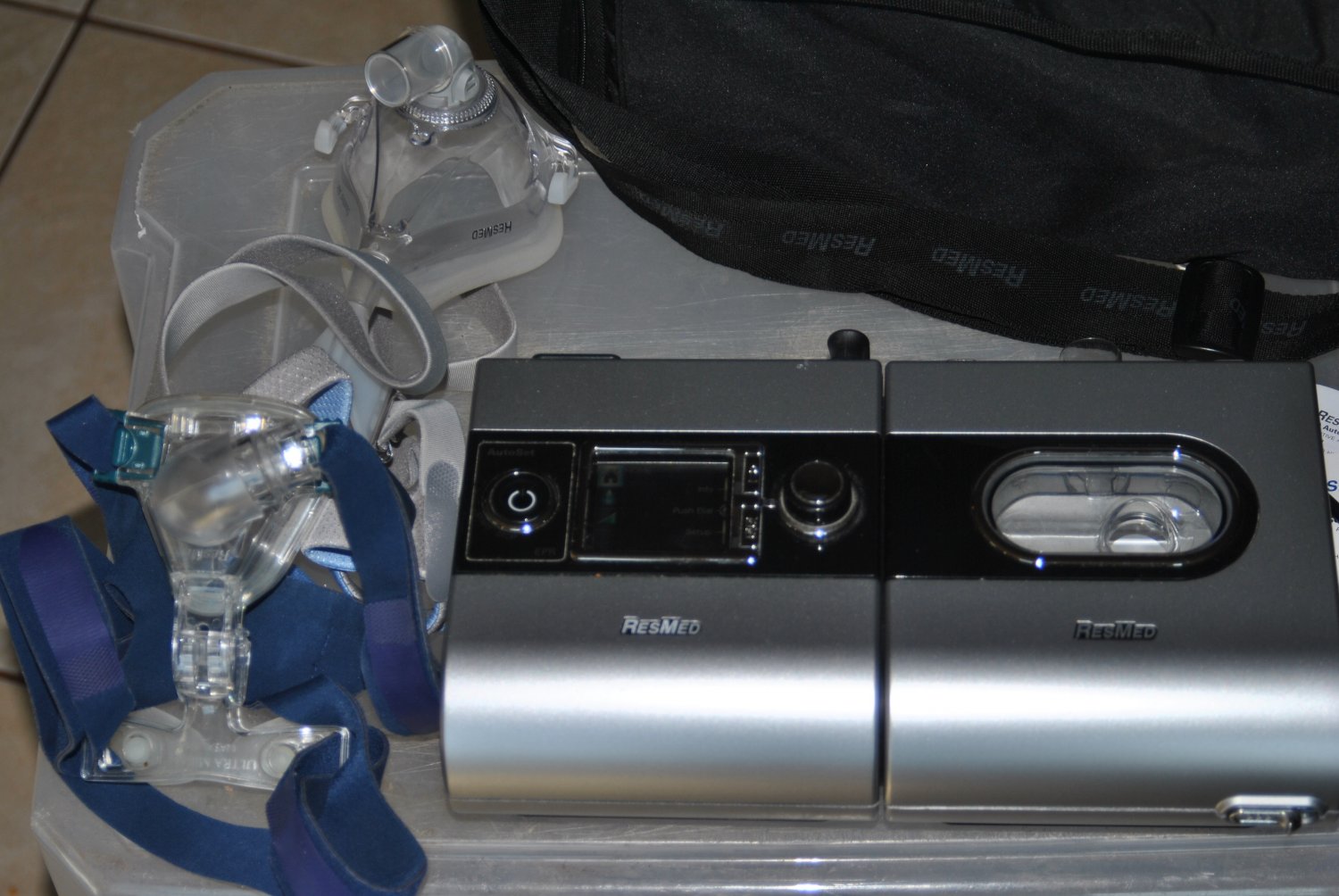 ResMed S9 CPAP #36005 with H5i Humidifier dec18 #154