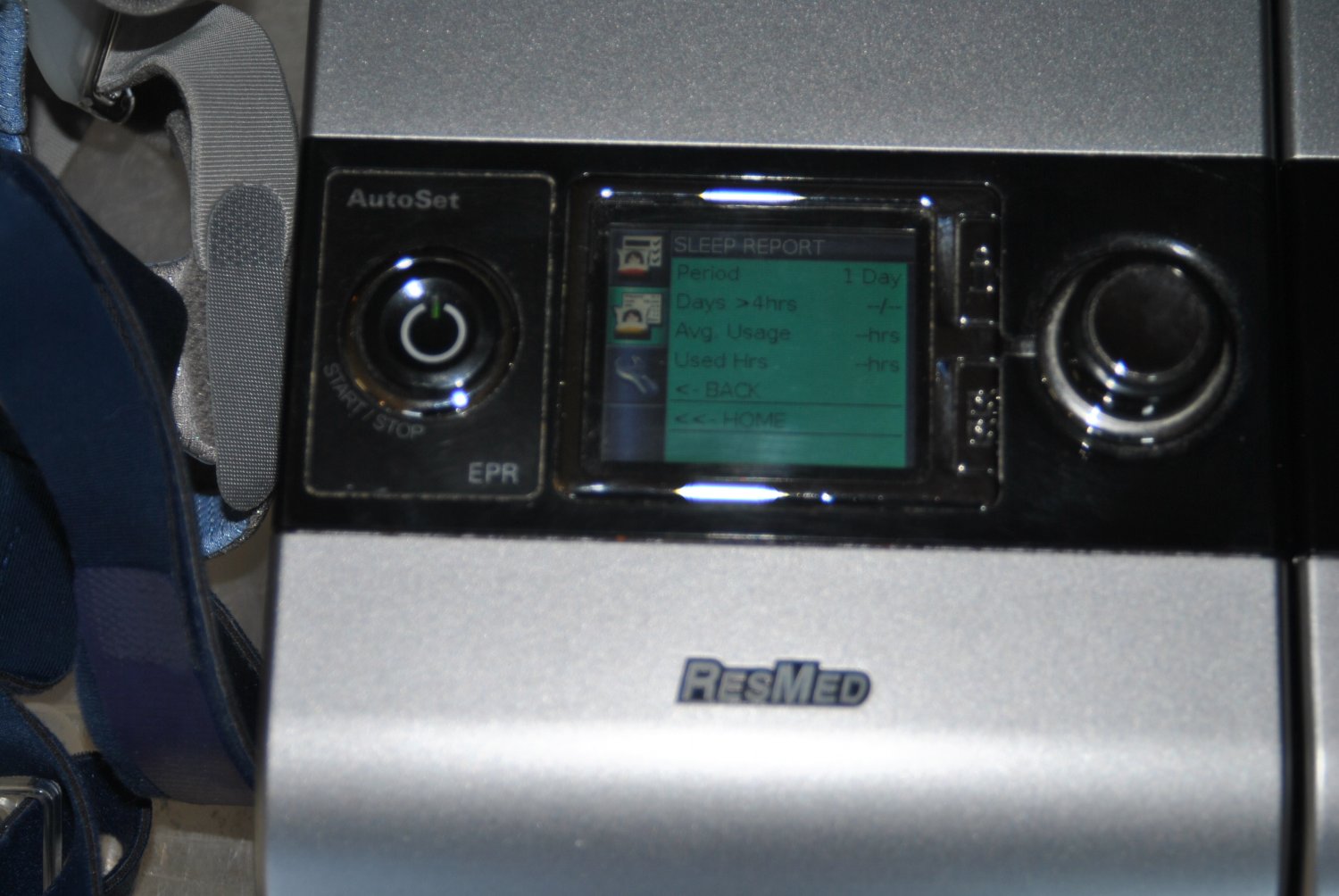 ResMed S9 CPAP #36005 with H5i Humidifier dec18 #154