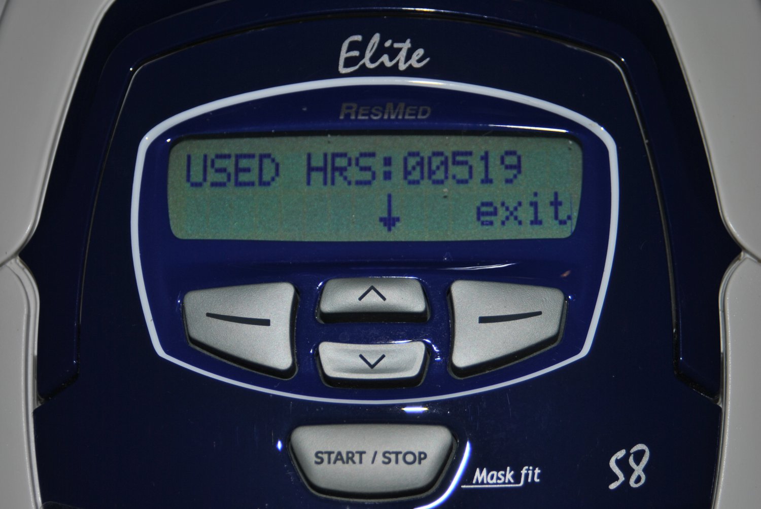 ResMed S8 Elite 33021 CPAP 519 hrs with 3i humidifier jan19 #86