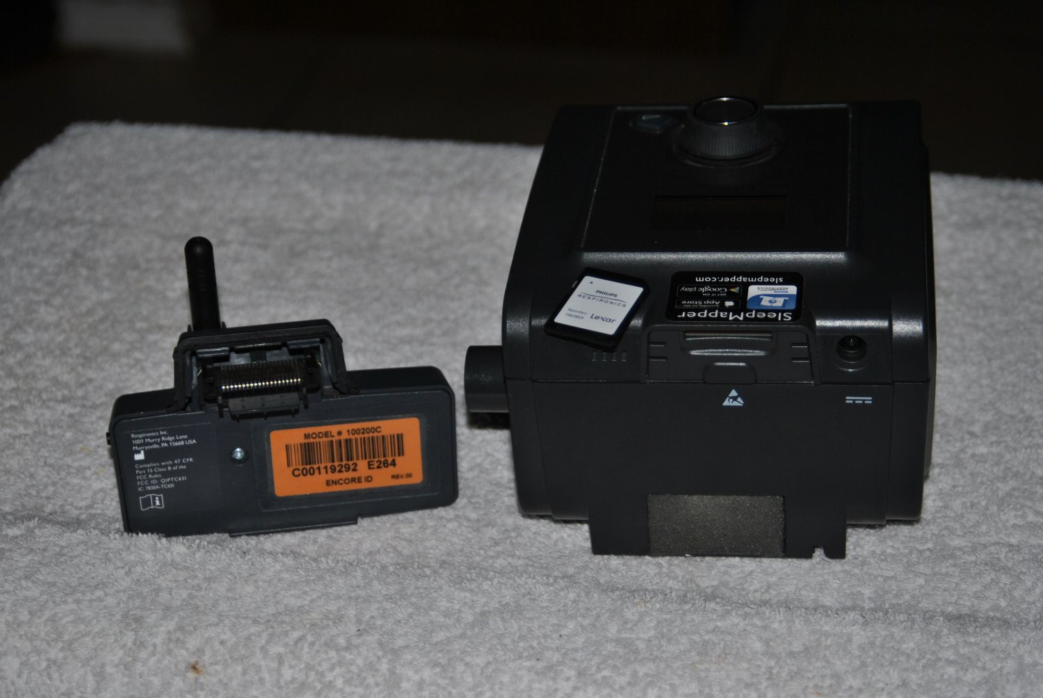 Philips Respironics 560PBT RemStar Auto with Modem DOM CPAP 3651 T hrs ...