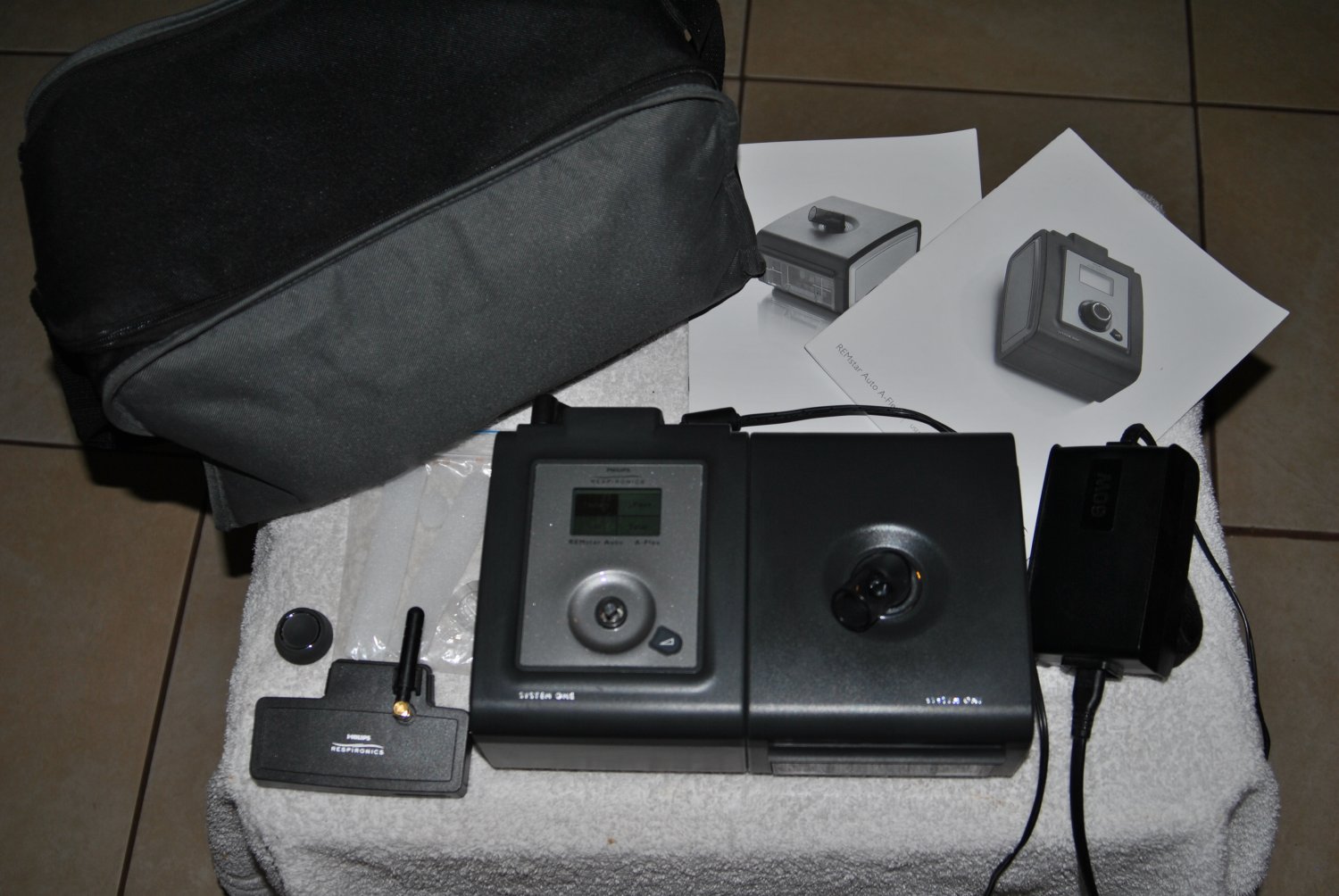 Philips 560P Respironics REMstar Auto CPAP 5177 T hr 5177 B hr w/ WiFi ...