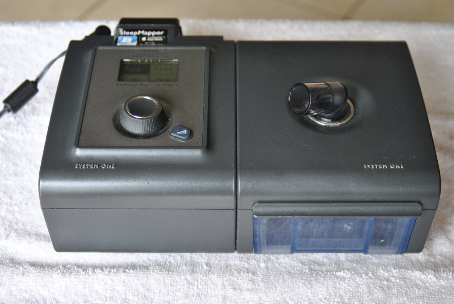 Philips 460P Respironics REMstar Pro CPAP 894 T hr 1619 B hr W/ Modem ...