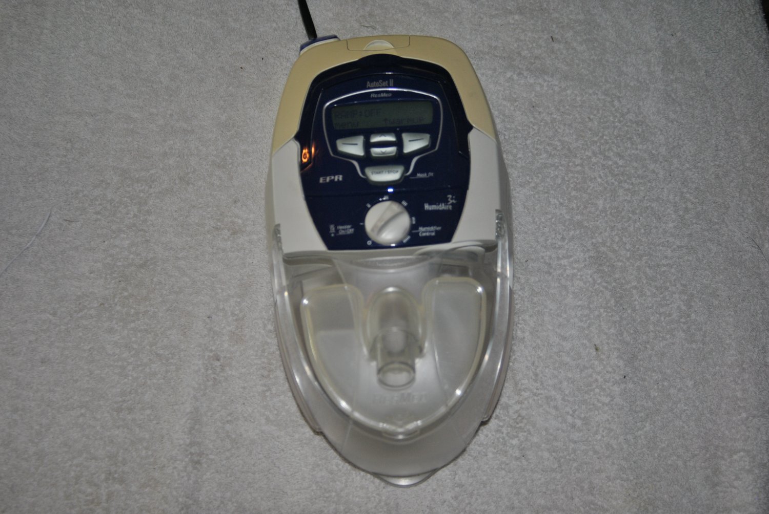 ResMed Autoset II 33129 CPAP 17852 hrs with H3i Humidifier jun19 #91