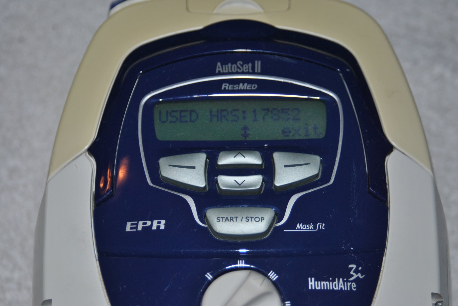ResMed Autoset II 33129 CPAP 17852 hrs with H3i Humidifier jun19 #91