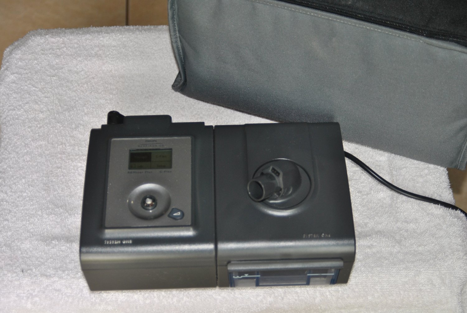 Respironics REMstar Plus DOM 260P CPAP 6215 T hrs 6228 B hrs w ...