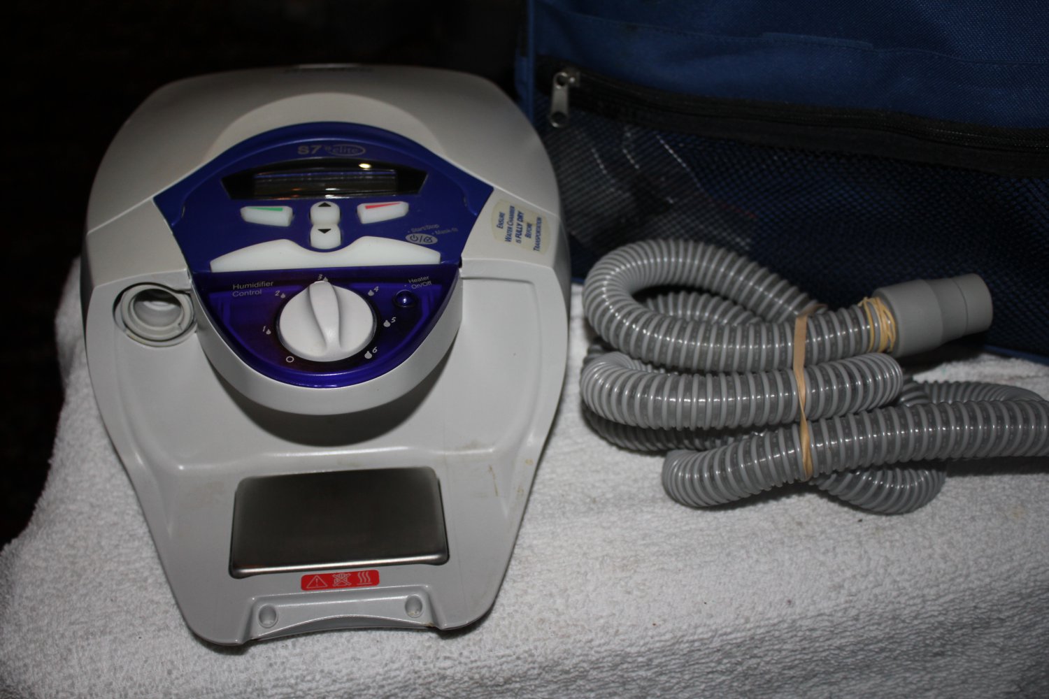 Resmed S7 Elite Sleep & Respiratory Systems CPAP 30002 2527 hrs W ...