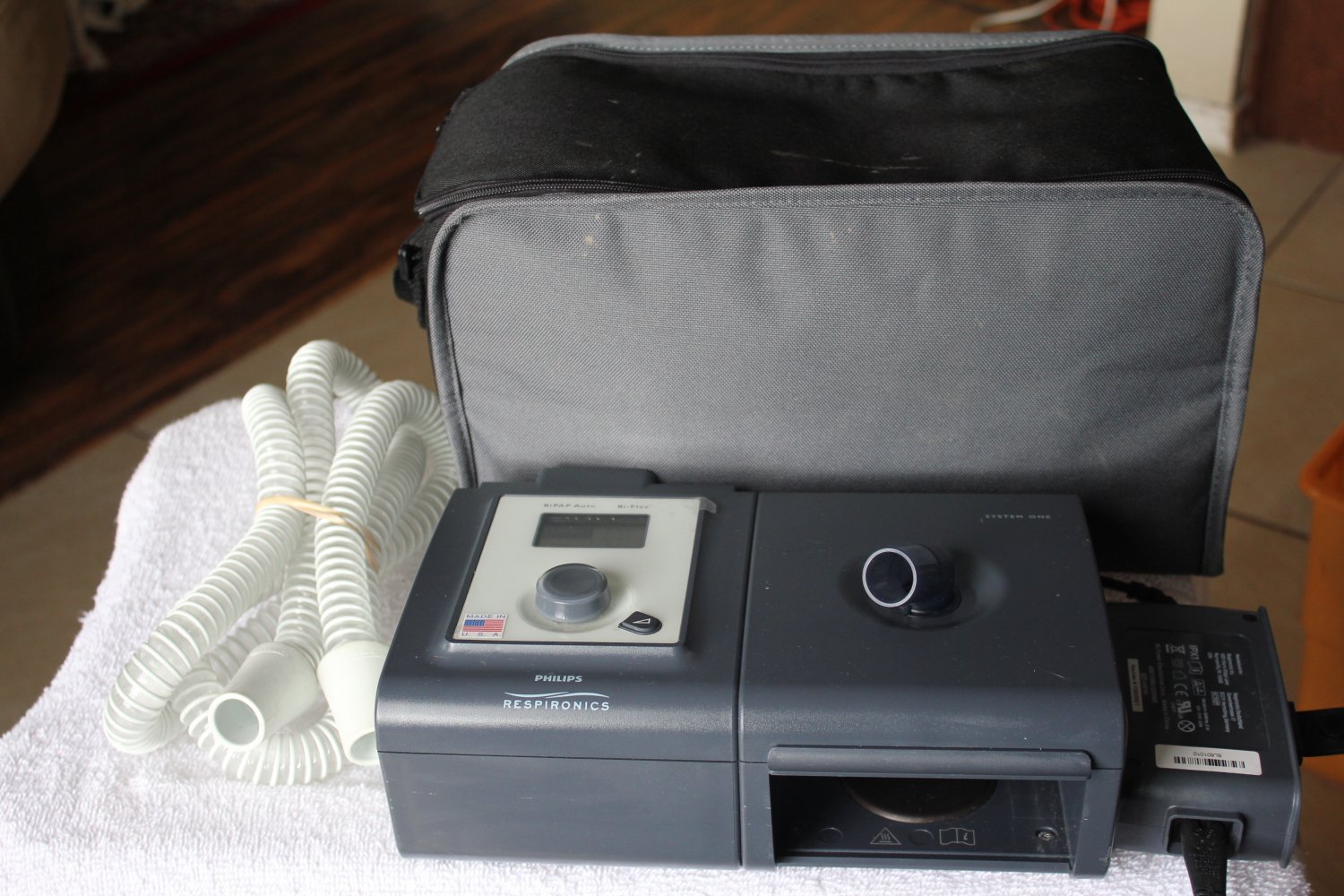 Philips 750P Respironics BiPAP Auto Bi-Flex 155 T hrs 710 B hrs no ...