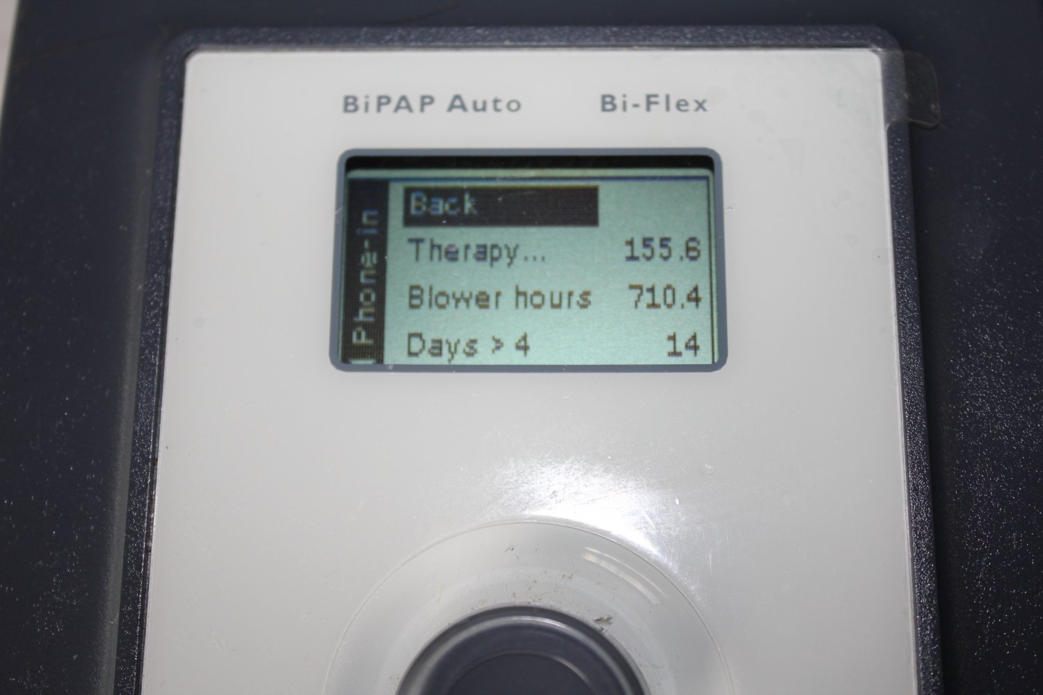 Philips 750P Respironics BiPAP Auto Bi-Flex 155 T hrs 710 B hrs no ...