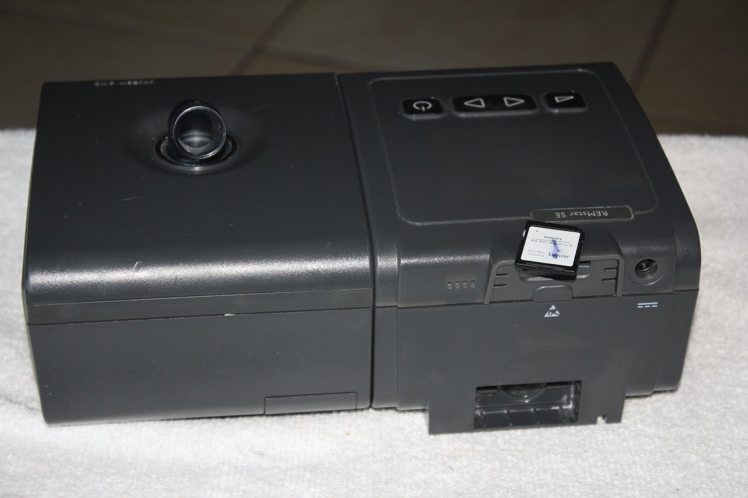 Philips Respironics 250P REMstar SE CPAP 368 hrs no ac cord feb20 #26U