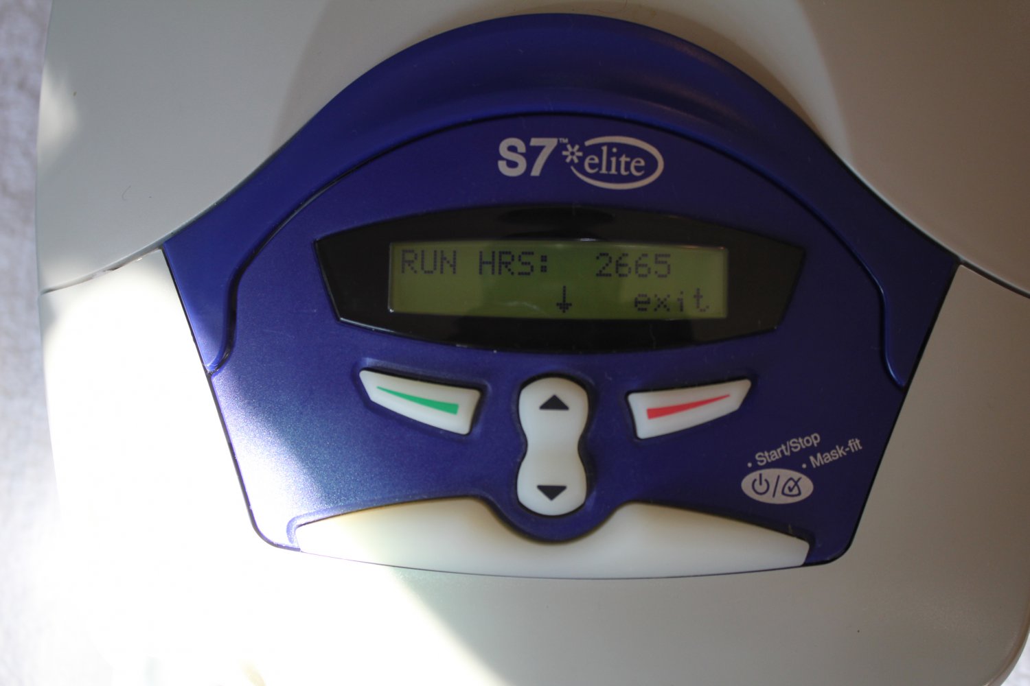 Resmed S7 Elite Sleep Systems 30002.015 CPAP 2665 hrs oct20 #C